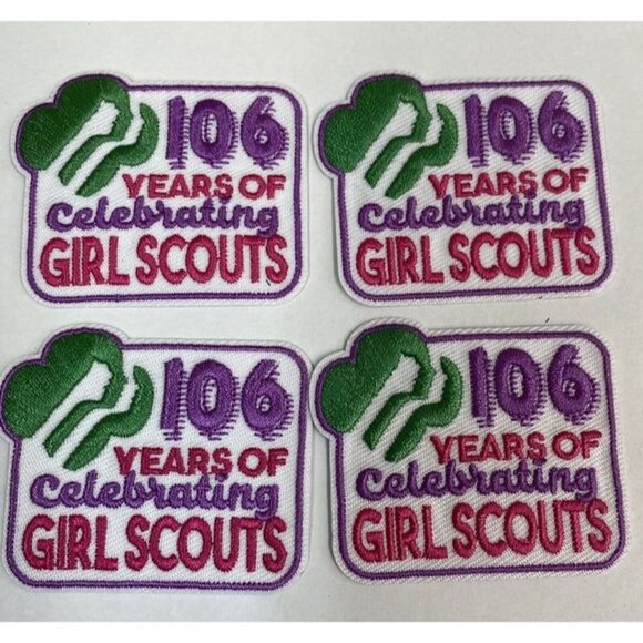 Girl Scouts | Other | Lot 4 Girl Scout Patches 6 Years Of Celebrating ...